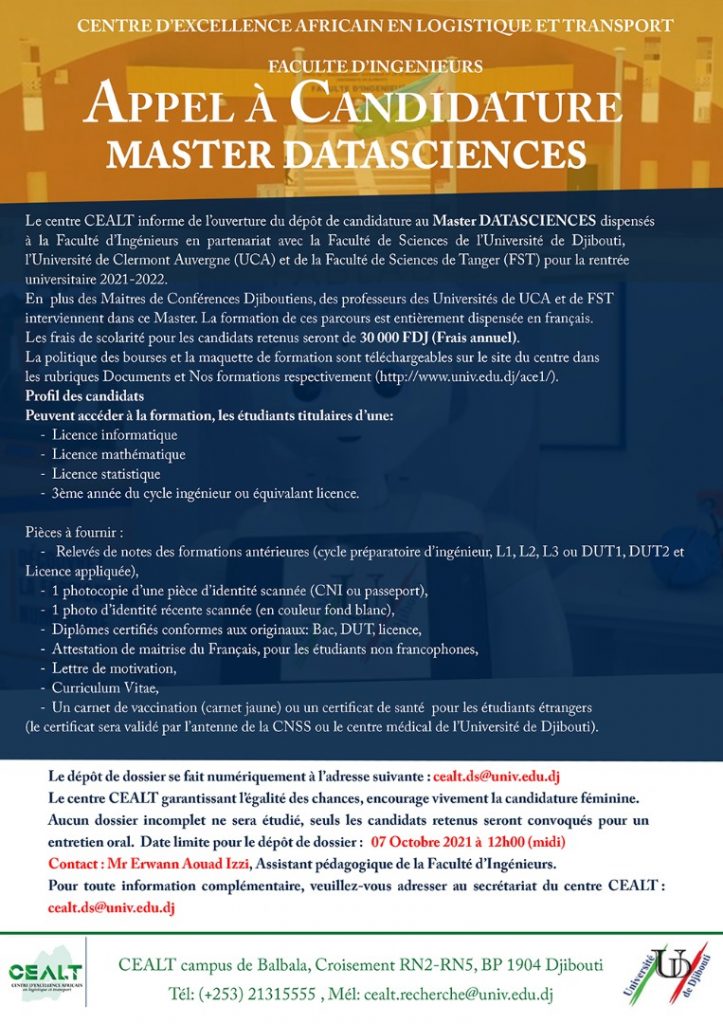 Formation Continue – Centre d’Excellence Africain